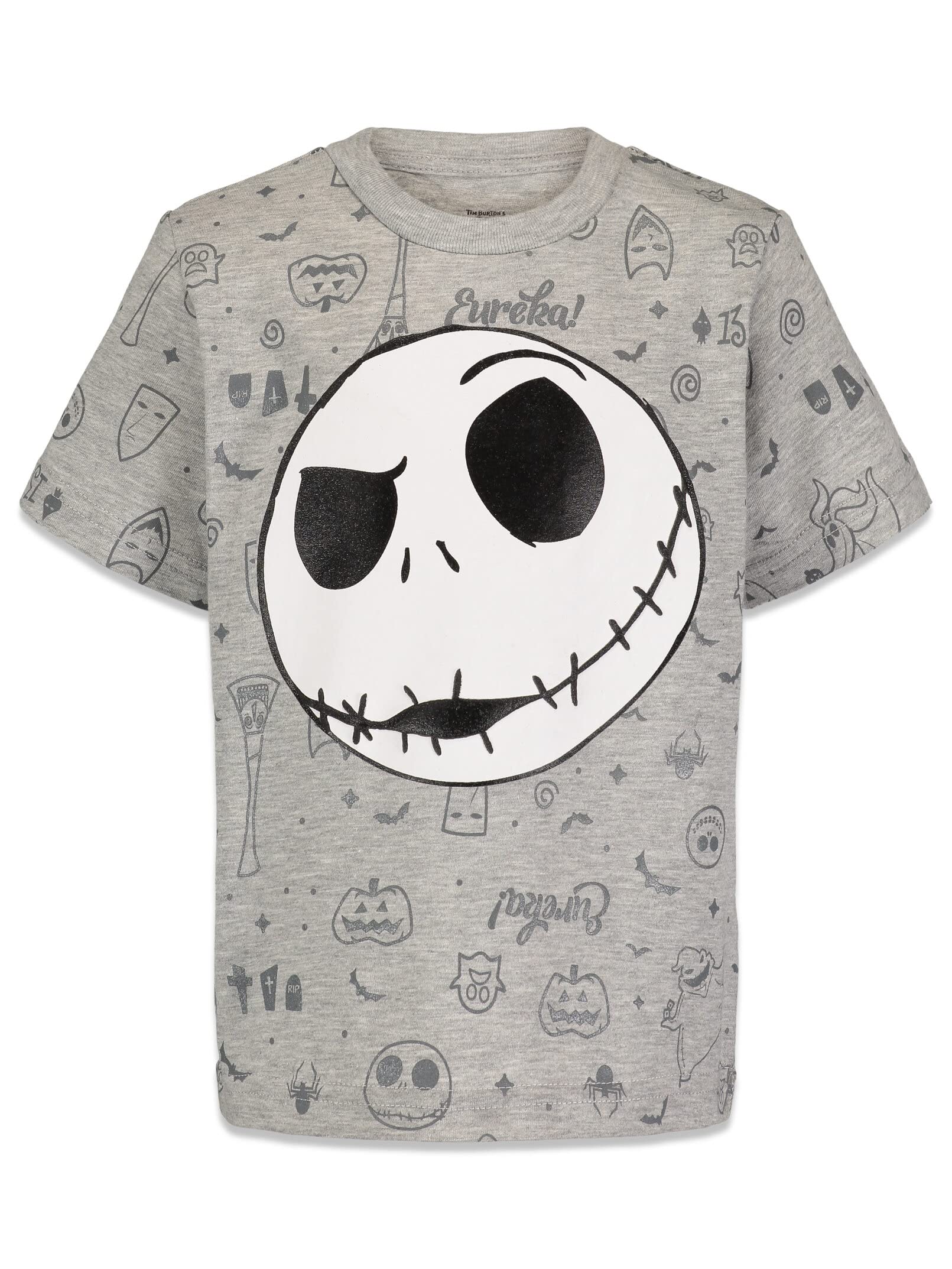 Disney Nightmare Before Christmas Jack Skellington Oogie Boogie Sally Big Boys 3 Pack T-Shirts 18-20