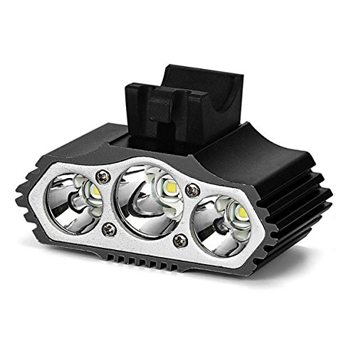 Dianli 12000 Lm 3 x XML T6 LED 3 Modes Bicycle Lamp Bike Light Headlight Cycling Torch Bike Accessory Set Lightweight Durable Easy to Installation DIY Decoration Pain Relief