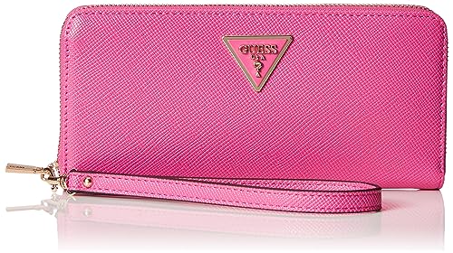 GUESS Laurel Large Zip Around Wallet, Watermelon