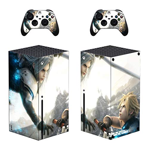 FELIPE SEIJI KUBA Xbox Series X Skin Set Vinyl Decal Skin Stickers Protective for Xbox Series X Console Kinect 2 Controllers - RPG Game