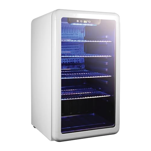Magic Chef MCB34CHW Beverage Cooler, White