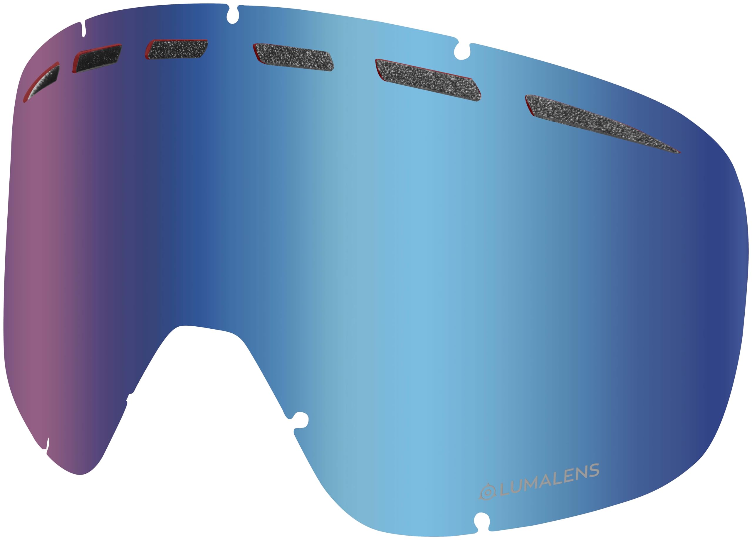 Dragon Unisex D1OTG Snow Goggle Replacement Lens - Lumalens Flash Blue