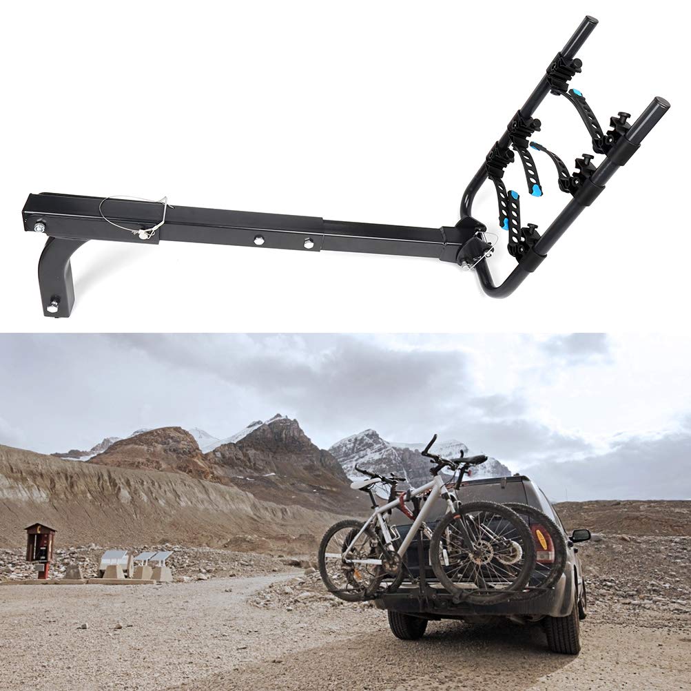 ECCPP 3 Bike Hitch Rack Bike Carrier Quick Release 2 Inch Receiver Heavy Duty Bicycle Carrier Racks for Cars,SUV, for Minivans