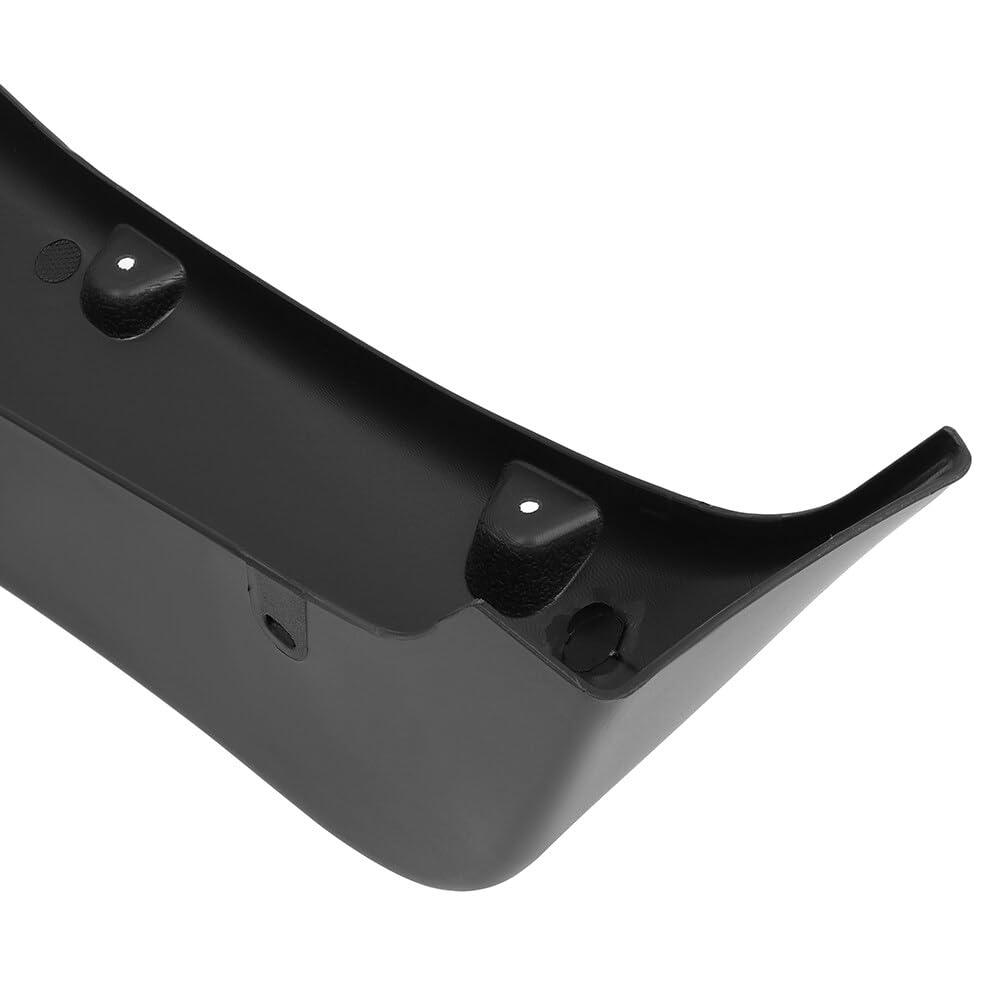 ECCPP PP Black Smooth Fender Flares For 1999-2006 For Chevy Silverado For GMC Sierra With Rubber Edge Trim Hardware Kit Automotive Exterior Accessories