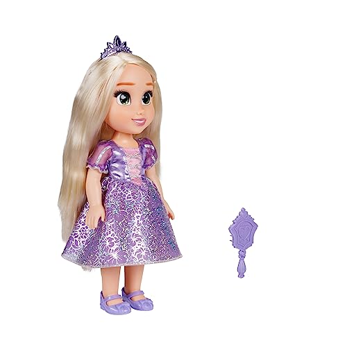 Disney Princess My Friend Rapunzel Doll 14 inch Tall includes Removable Outfit, Tiara, Shoes & Brush