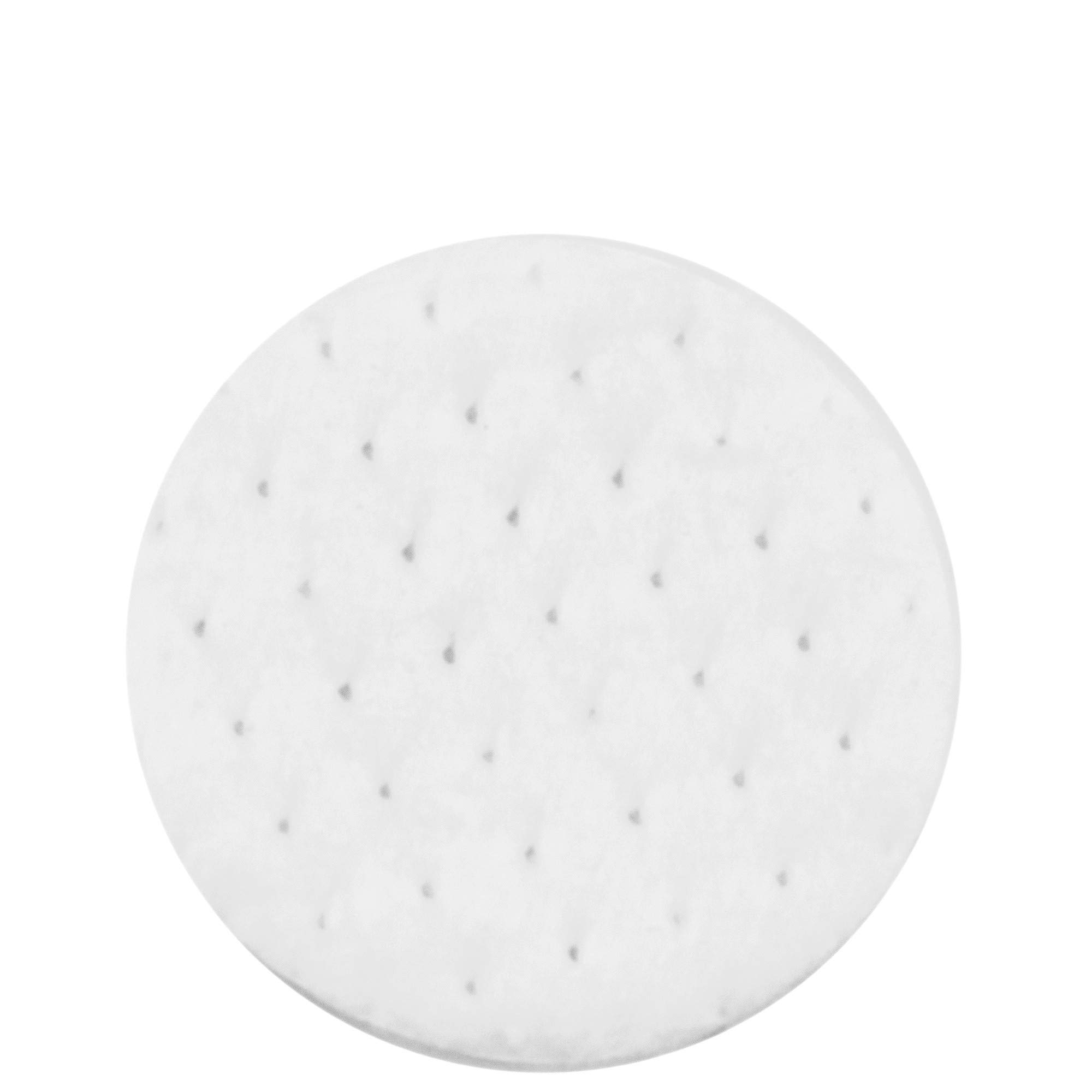 DecorRack Cotton Rounds, 200 Count Makeup Remover and Facial Cleansing Round Cotton Pads, Waffle Textured Hypoallergenic 100% Natural Cotton Wipes, 2.25” Diameter (200 Pack)