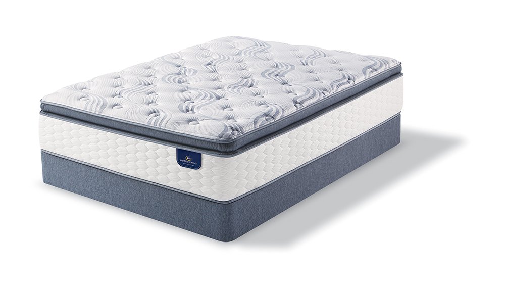 Serta Gel Memory Foam Perfect Sleeper Select Super Pillow Top 500 Innerspring Mattress, King