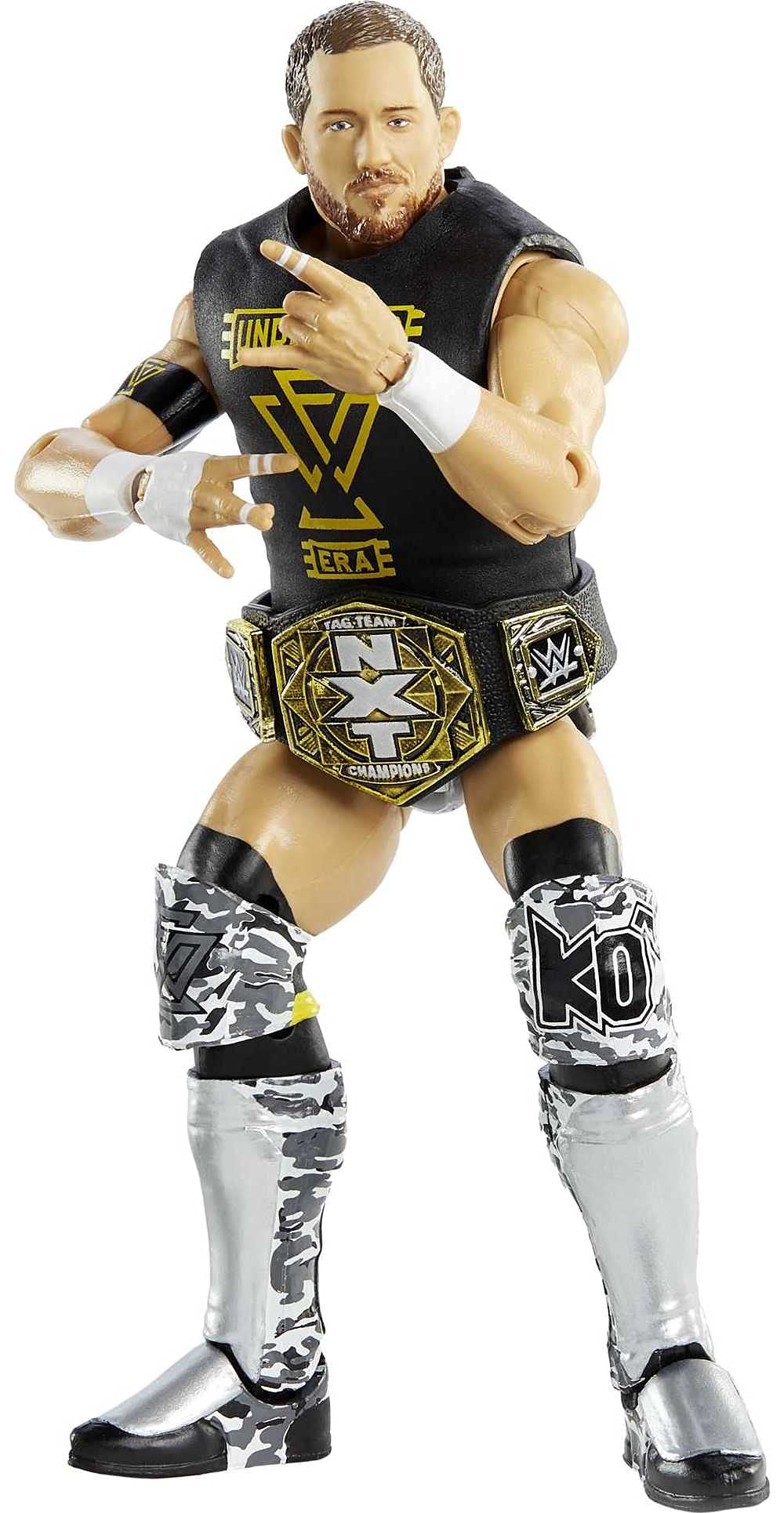 WWE MATTEL Kyle O' Reilly Elite Series #80 Deluxe Action Figure with Realistic Facial Detailing, Iconic Ring Gear & Accessories