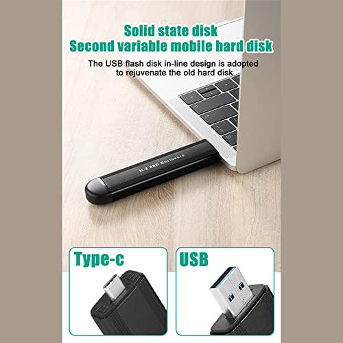 M.2 SSD Enclosure, M.2 NVME NGFF SSD Enclosure ToolFree 10Gbps for Desktop Black