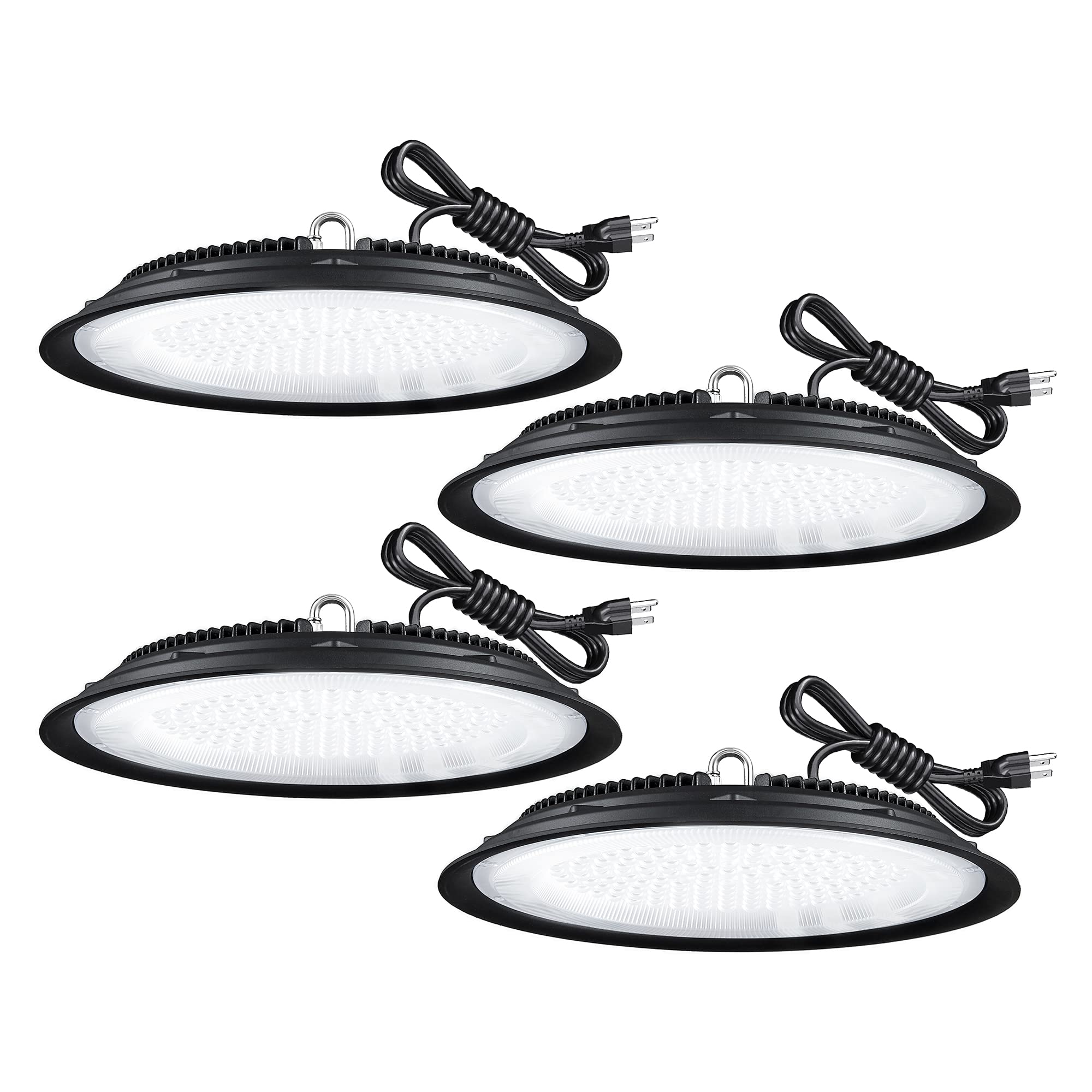 LEDIARY LED High Bay Light HS-150W 5000K DOB UFO 4PACK