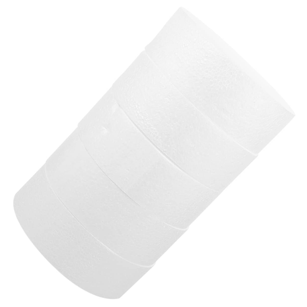 EXCEART 10 Pcs Foam Disc Foam Cake Circles Cake Practice Model Foam Cake Dummy Cake Shape Foams Cake Tray Trays Decorative Foams Cake Plate Child Craft Supplies Unique Foam White