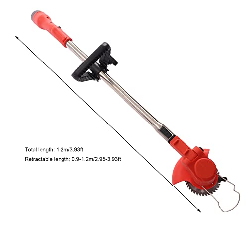 TOOL1SHOoo 600W Electric Weed Eater Lawn Edger 12V Cordless Grass String Trimmer Cutter with Battery