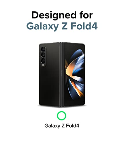 Ringke Slim [Anti-Yellowing Material] Compatible with Samsung Galaxy Z Fold 4 5G Case (2022) for Minimalist Yet Sturdy, Solid Sleek Transparent Cover with Non-Slip Pad for Galaxy Z Fold4 - Clear