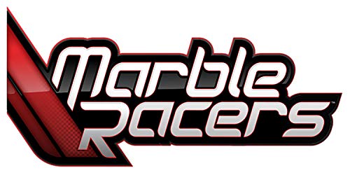 Marble Racers Light Up 1:43 Scale Race Car with Quick Shot Pull-Back Motor - Red Wheels