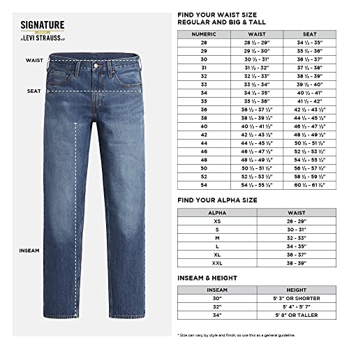 Signature by Levi Strauss & Co. Gold Label Men's Bootcut Fit Jeans, Headlands, 32W x 32L