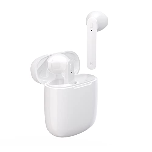 JOYWISE Bluetooth Headphones V5.3 Wireless Earbuds 42Hrs Battery Life IPX6 Waterproof Earphones with Microphone Stereo Headset for Workout Cell Phone Gaming Computer Laptop Sport