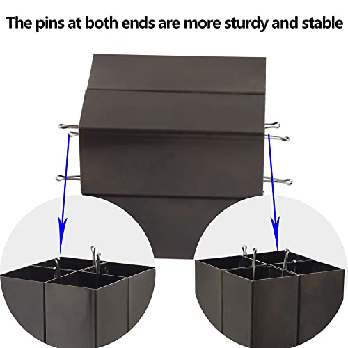 REGIS Artificial Monstera Deliciosa Plant, 4ft Tall Fake Tropical Palm Tree ,8 Pcs Different Turtle Leaves, (2 Pack)