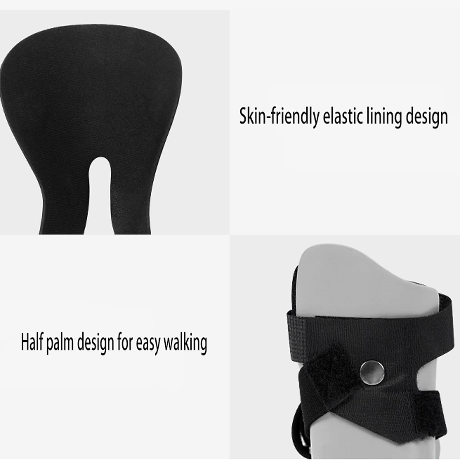 DXDUI Ankle Orthopedic Brace Foot Varus Orthopedic Shoes Adjustable Ankle Joint Brace Fixed Breathable Highly Elastic for Ankle Injury Sprains Fractures,Right,M