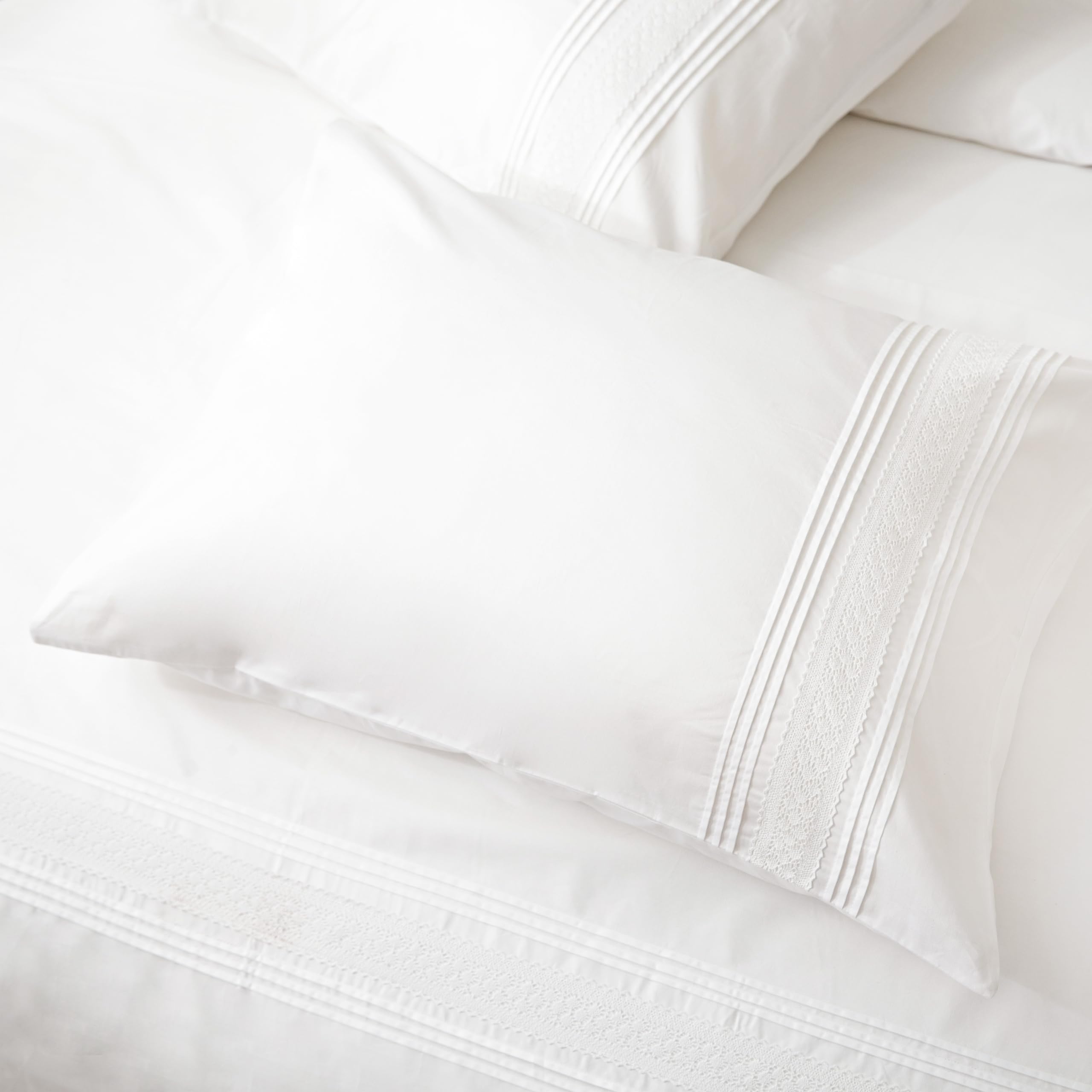 Melange Home Broderie Ensemble housse de couette Collection Emma Embroidery Duvet Set Full - Queen