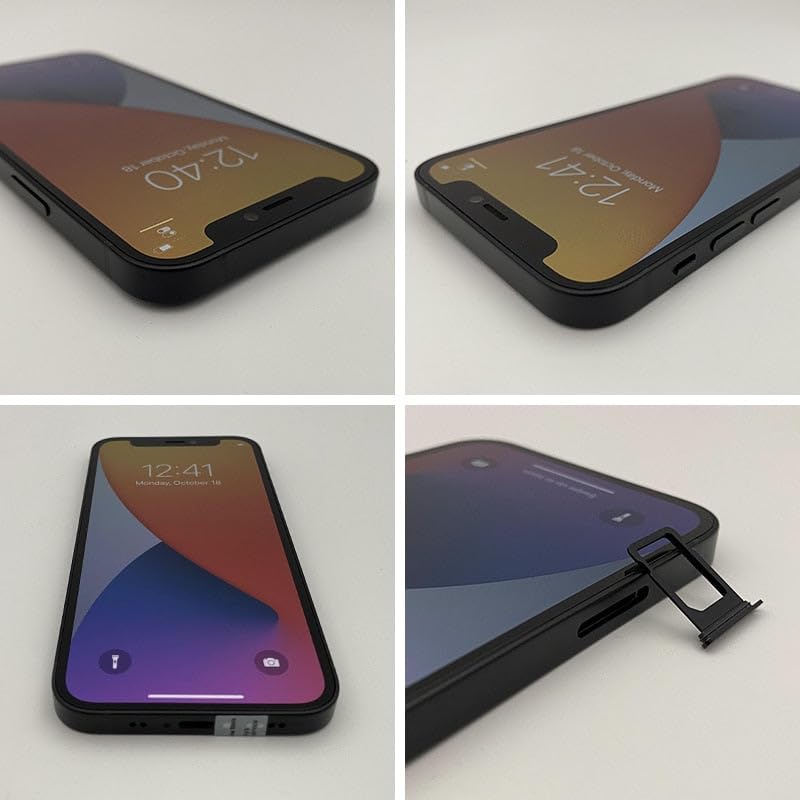 Used Apple iPhone 12 Mini Unlocked Cellphone 5.4" 4GB RAM 64/128/256GB ROM Hexa Core A14 iOS 12MP Face ID NFC 5G Mobile Phone Single Phone/White / 64G|4GB