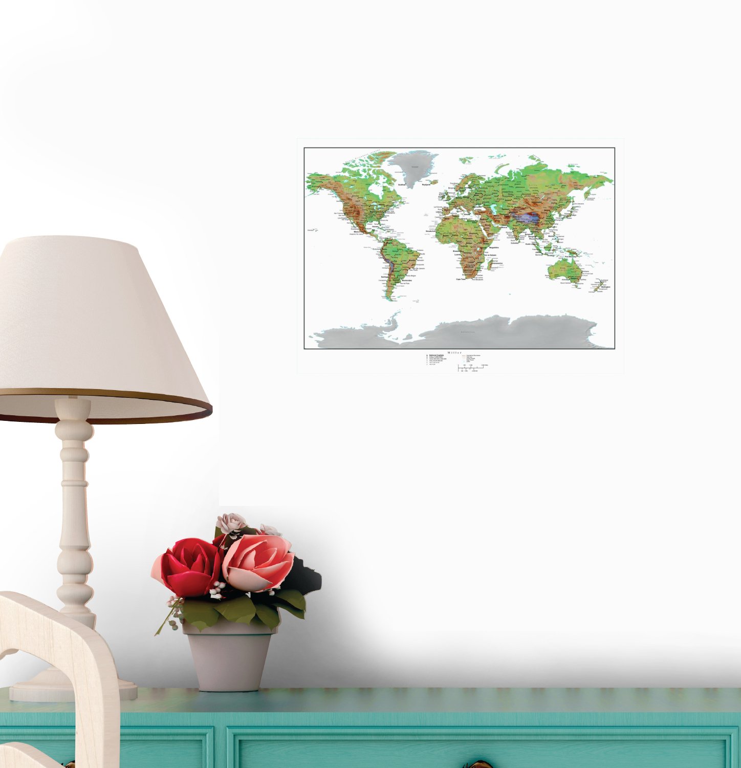 Wallmonkeys WM253569 Miller-54533_topjpg Peel and Stick Wall Decals, 30" W x 22" H-Medium-Large