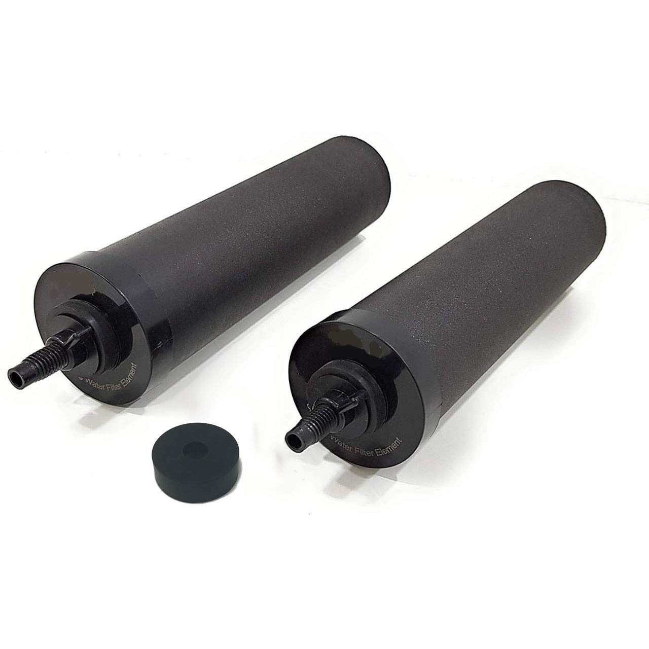 DayOne Today DOT-SS Universal-Spigot High Performance Carbon Block Filters, 8 Piece Set, Stainless Steel Upgrade Bundle