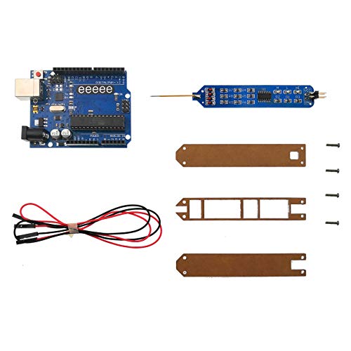 EEEEE UNO R3 (Logic Probe & UNO R3), ATMEGA328P ATMEGA16U2 Digital Logic Tester, Compatible with Arduino IDE