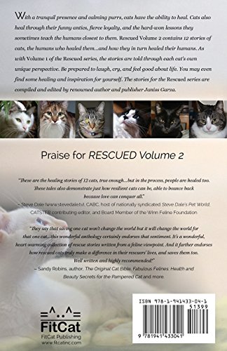 Rescued Volume 2: The Healing Stories of 12 Cats, Through Their Eyes