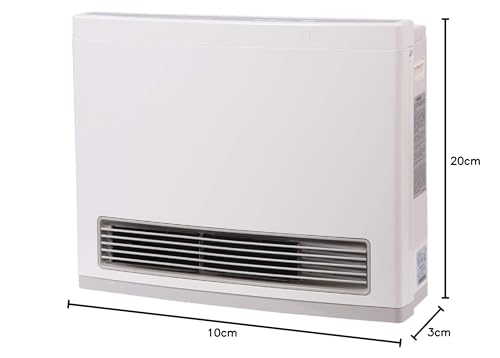 Rinnai FC824P Ventless Propane Heater, Energy-Efficient Space Heater with Programmable Thermostat
