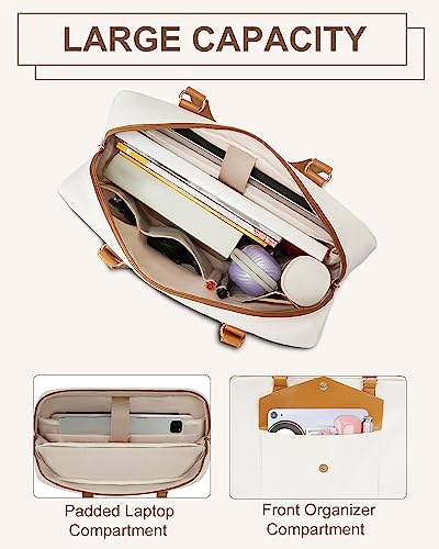 MATEIN Computer Backpack for Women, Large Anti Theft TSA 17 Inch Laptop Backpack, Laptop Bag for Women 15.6 Inch, Water Resistant Computer Briefcase Bag