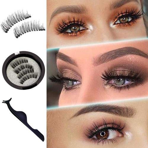 Magnetic Eyelashes, 3D False Eyelashes, Natural Artificial3456456