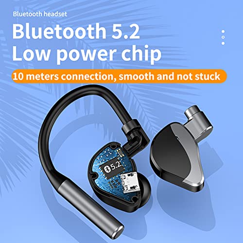 LILAJO Single Touch-Control Wireless Bluetooth TWS-Headphones - Headset 5.2 Wireless Car Driving in Ear Earbuds - 14 Days Standby Time Ipx5 Waterproof
