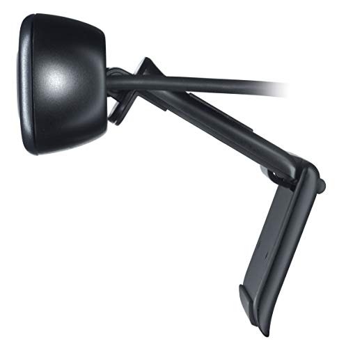 Logitech C310 HD Webcam, 720p/30fps, Widescreen HD Video Calling, HD Light Correction, Noise-Reducing Mic, For Skype, FaceTime, Hangouts, WebEx, PC/Mac/Laptop/Macbook/Tablet - Black