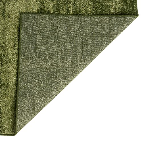 Rugs.com Angelica Collection Rug β 5' x 8' Green Medium Rug Perfect for Bedrooms, Dining Rooms, Living Rooms