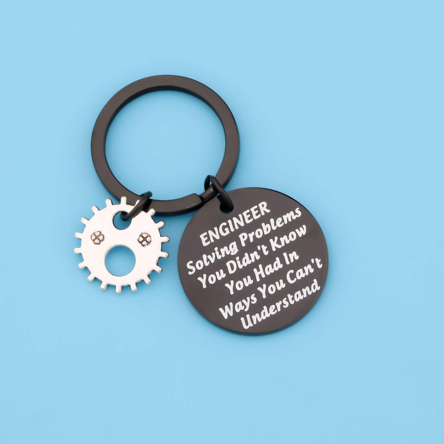 FOTAP Engineer Gift Engineering Student Gift Mechanical Engineer Gift Graduation Gift for Friend Engineering School Graduation Gifts (B-Engineer Key)