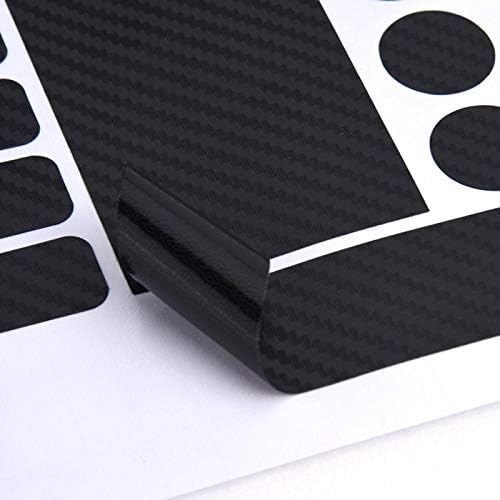 Drfeify Bicycle Stickers, Plastic Chainstay and Frame Sticker Protector Kit for Outdoors Mountain Bikes Bicycle Cycle Decal(Transparency)