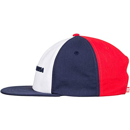 DC Men's Skate Block HAT, Racing Red, 1SZ