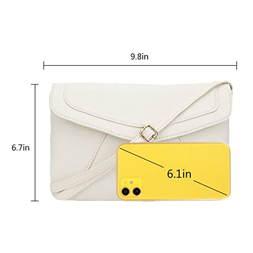 Women Small Faux Leather Cross-body Shoulder Bag Handbag Clutch