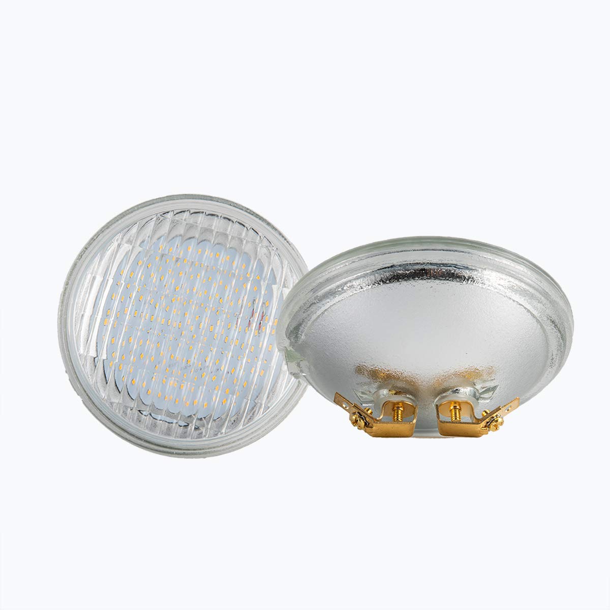 SHUWDKAR PAR36 LED 12W Landscape Bulb 80W Halogen Landscape Bulb Replacement,LED 12V AC/DC Light Bulbs 3000K Warm White,LED PAR36 12V Low Voltage Flood Light Water Resistant,Tractor Light,2 Pack