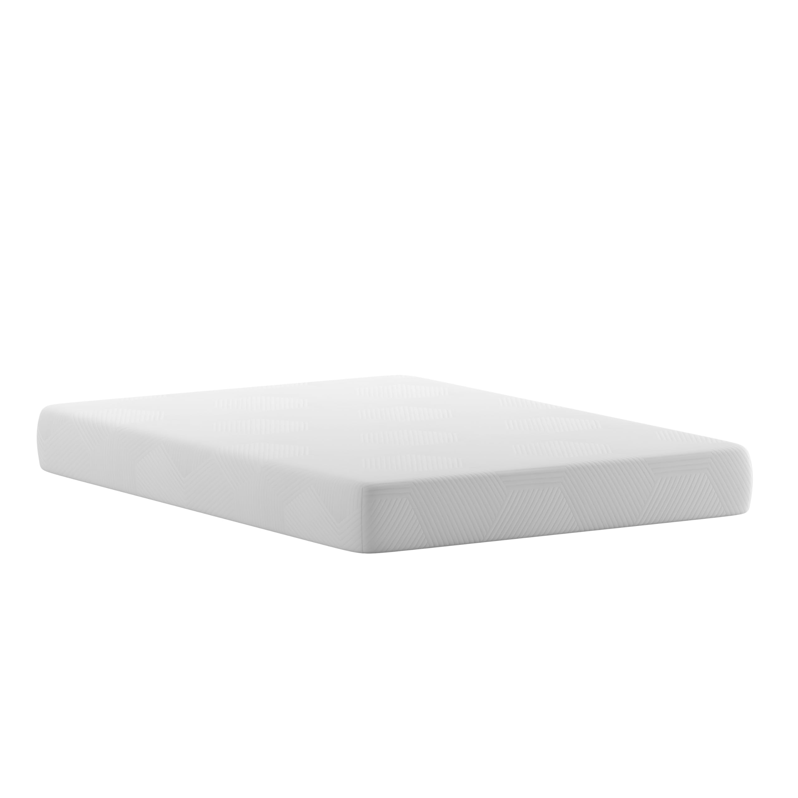 Merrick Lane Iris 8" Twin Mattress - 6" Poly Base - Green Tea Cooling Gel - 2" Charcoal Infused Gel Memory Foam - CertiPUR-US Certified Foam - Mattress in a Box