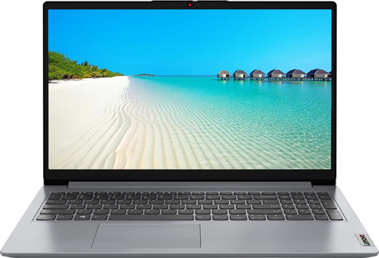 Lenovo Ideapad 1 15.6" HD Anti-Glare Laptop, AMD Athlon Silver 3050U, 8GB RAM, 256GB SSD, AMD Radeon Graphics, Dolby Audio, WiFi 6, Bluetooth, Webcam, HDMI, USB-A&C, Windows 11 S
