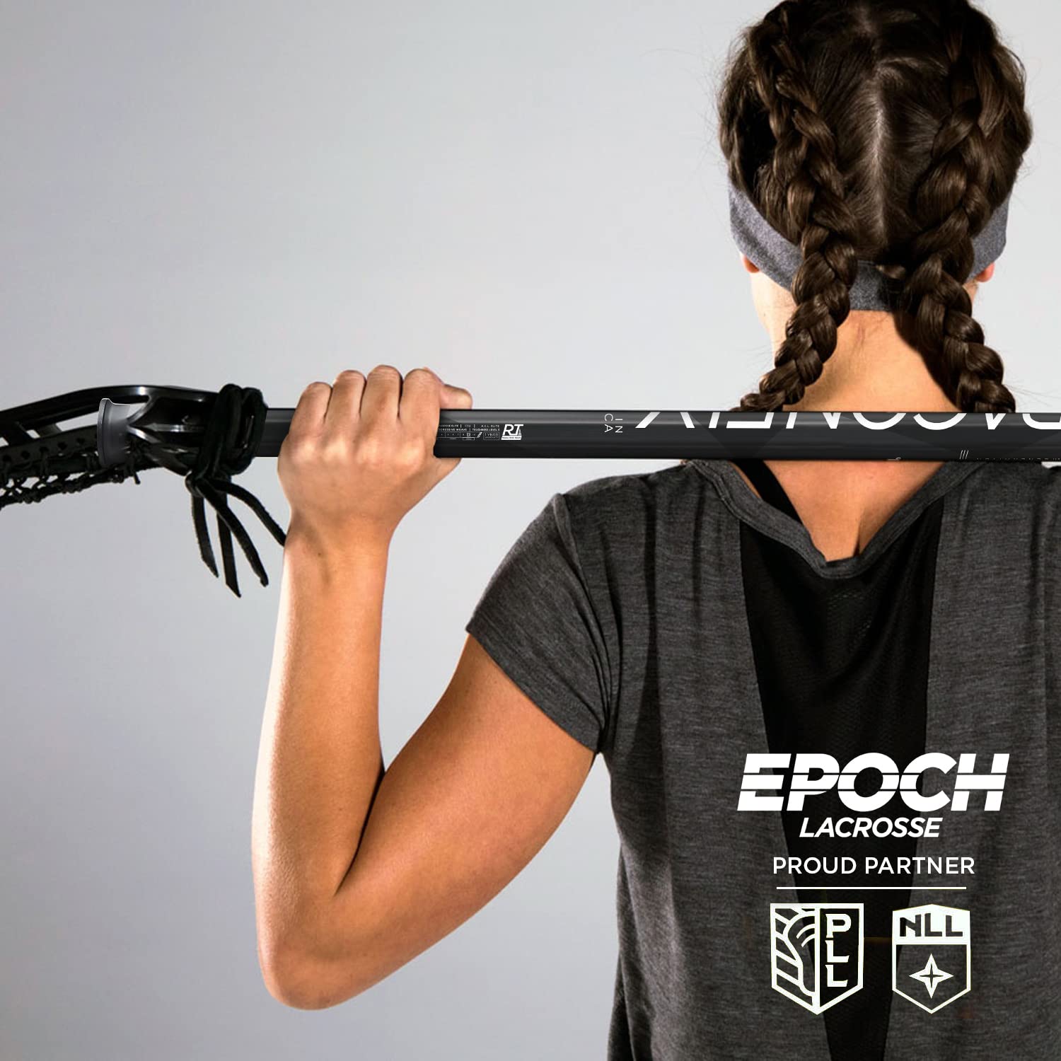 Epoch Women's Dragonfly Purpose Elite Lacrosse Shaft for Attack/Midfield/Defense, 32" Mid-Flex iQ9, Traditional Concave Geometry, Features Progressive Weave and Uniform Release Point, Made in USA