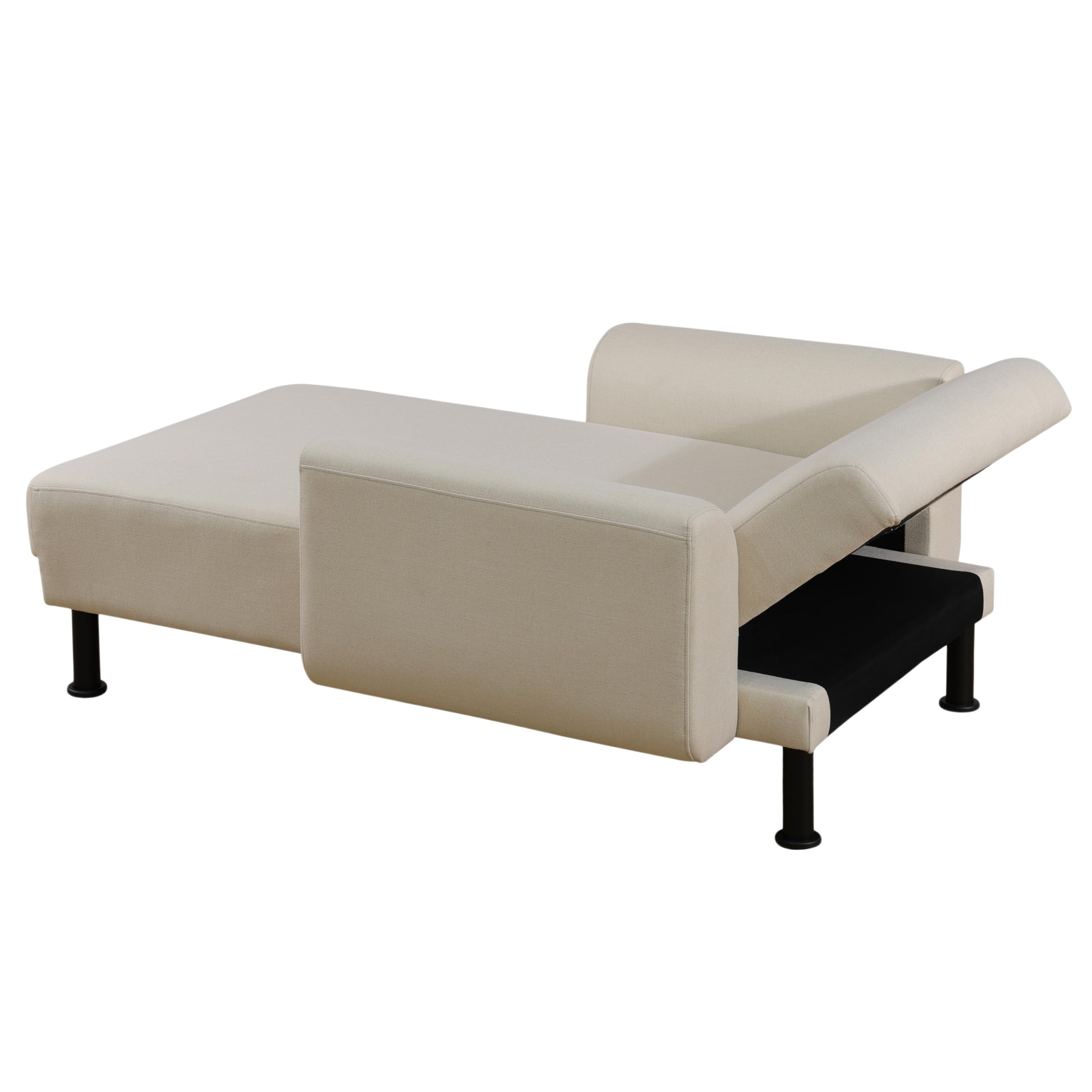 NicBex MZX-Niki-SF-00228-LWJ Sofabed, 64", Light Coffee