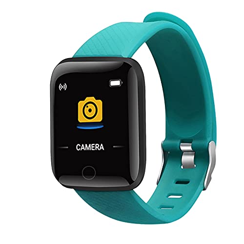 Smart Watch That Can Text and Call, 116S Heart Rate Watch Smart Wristband Waterproof Sports Watch for Men Women, Fitness Watch, Activity Trackers and Smartwatches for iPhone Android #D