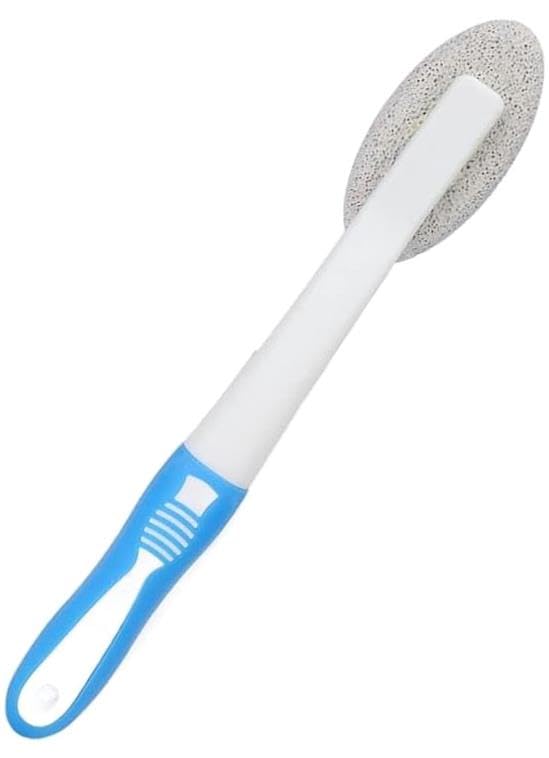Efficient Toilet Bowl Cleaner with Pumice Stone Brush - Hard Water Wand Scouring Stick & Remover - Powerful Bathroom Cleaning Solution-size1