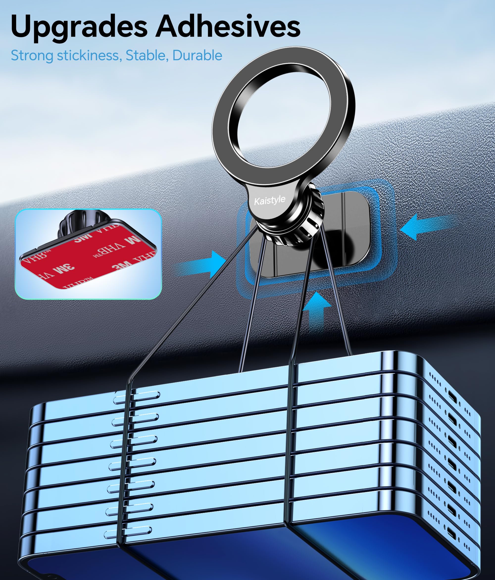 for iPhone Magsafe car Mount Vent【20 Strong Magnets 】Magnetic Phone Holder for Car Vent Cell Phone Holder Car Mount, Hands Free Car Phone Holder for Car for iPhone 15 14 13 Pro Plus Max Mag Safe Case
