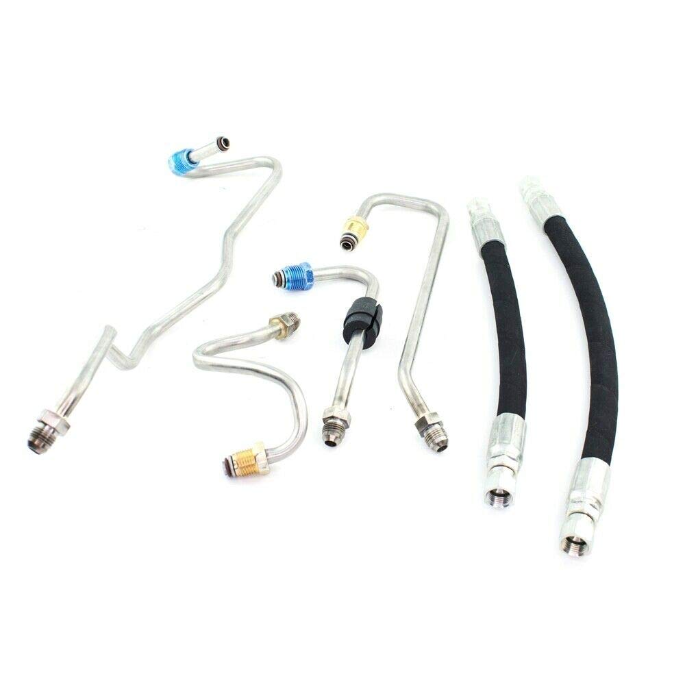 Driven Diesel Heavy Duty Power Steering Line Kit DD-DMX-PS-KIT Compatible with 2001-2010 Chevy Silverado/GMC Sierra 2500HD 3500HD 6.6 LB7 LLY LBZ LMM Duramax Diesel…