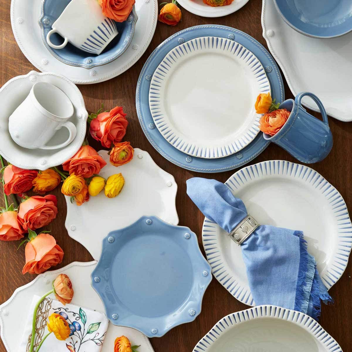 Juliska Berry & Thread Flared Cereal Bowl - Whitewash