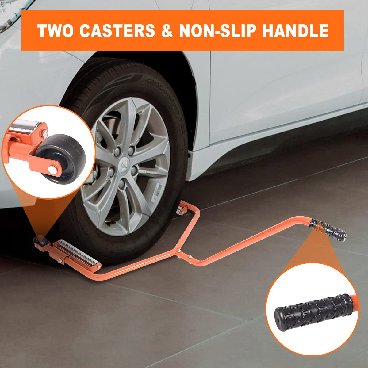 Eisen EA115 Easy Lift Tire Dolly, Wheel Dolly Truck Tire Wheel Dolly For Wide Tires For Workshop Garage