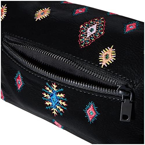 Desigual womens Across Body Bag, Black, U US